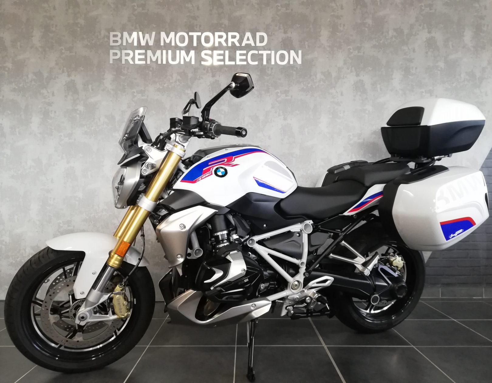 R 1200 R Light White Racing Blue Racing Red - Adventure BMW
